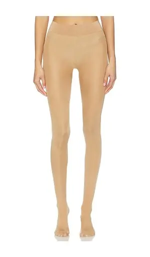 Wolford Pure Shimmer 40 Concealer Tights - Gobi