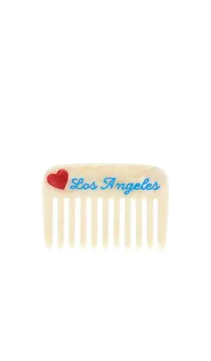 SOLAR ECLIPSE Hand-painted Los Angeles Pocket Comb