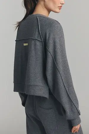 DAILY PRACTICE Bring It Back" Pullover Sweatshirt - Grey