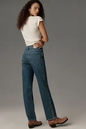 Paige High-rise Straight-leg Jeans