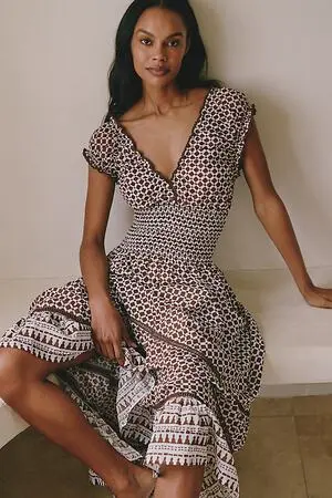 RO'S GARDEN Hilda Maxi Dress