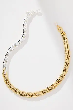 TALIS CHAINS Colorado Collar Necklace - Gold & Silver