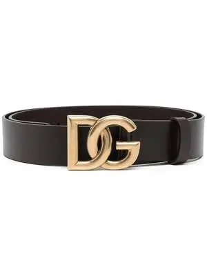 Dolce & Gabbana Belt With Buckle - Brown