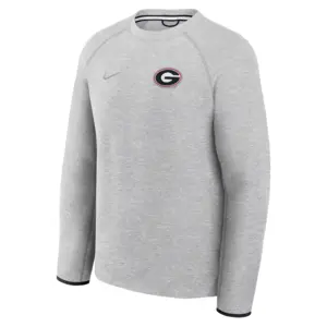 Nike Georgia Tech Fleece Pullover Crew - Grey