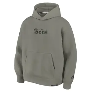Nike New York Jets Rivalries Collection Tech Fleece Nfl Pullover Hoodie