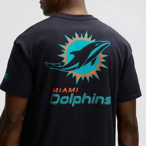Nike Miami Dolphins Rivalries Collection Essential Max90 Nfl T-shirt - Blue