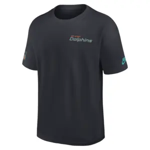 Nike Miami Dolphins Rivalries Collection Essential Max90 Nfl T-shirt - Blue