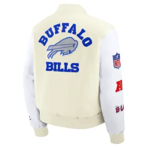 Nike Buffalo Bills Rivalries Collection Nfl Varsity Jacket - Brown