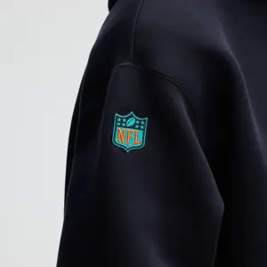 Nike Miami Dolphins Rivalries Collection Oversized Tech Fleece Nfl Pullover Hoodie - Blue