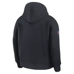 Nike Miami Dolphins Rivalries Collection Oversized Tech Fleece Nfl Pullover Hoodie - Blue