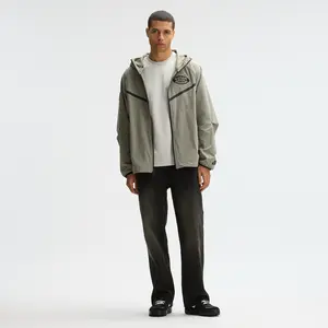 Nike New York Jets Rivalries Collection Tech Nfl Full-zip Jacket - Grey