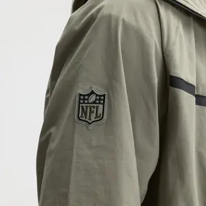 Nike New York Jets Rivalries Collection Tech Nfl Full-zip Jacket - Grey