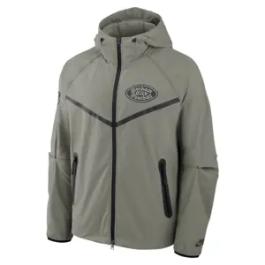Nike New York Jets Rivalries Collection Tech Nfl Full-zip Jacket - Grey