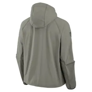 Nike New York Jets Rivalries Collection Tech Nfl Full-zip Jacket - Grey
