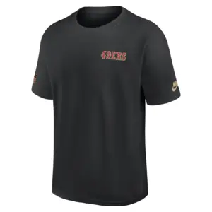 Nike San Francisco 49ers Rivalries Collection Essential Max90 Nfl T-shirt - Black