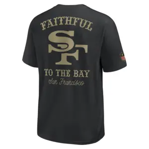 Nike San Francisco 49ers Rivalries Collection Essential Max90 Nfl T-shirt - Black