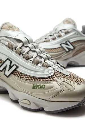 NEW BALANCE 1000 Panelled Mesh Sneakers - Beige