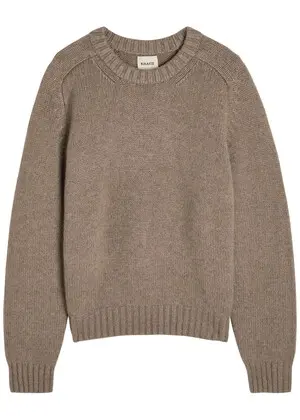Khaite Mae Cashmere Sweater - Beige
