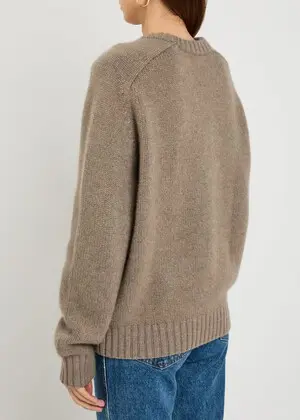Khaite Mae Cashmere Sweater - Beige