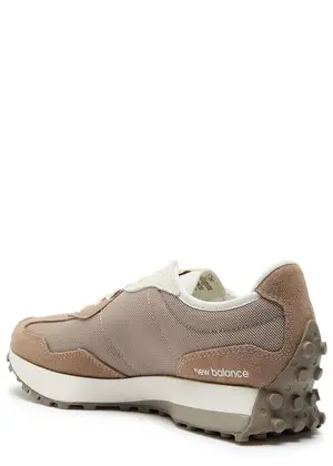NEW BALANCE 327 Panelled Mesh Sneakers - Brown