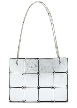 Khaite Emma Mini Panelled Leather Tote Bag