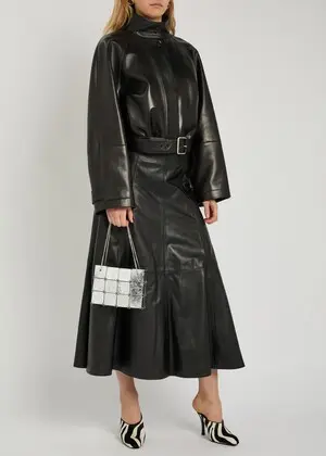 Khaite Emma Mini Panelled Leather Tote Bag