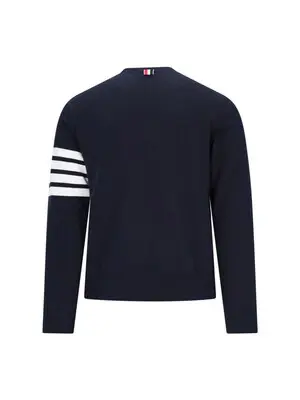 Thom Browne 4-bar Sweatshirt - Blue