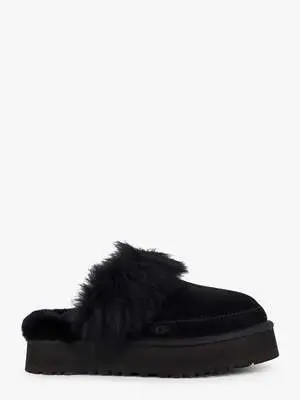 UGG Disquette Chalet Suede Mules - Black