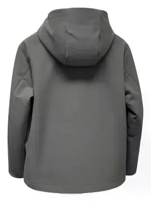 AERON Zipped-pockets Hooded Jacket