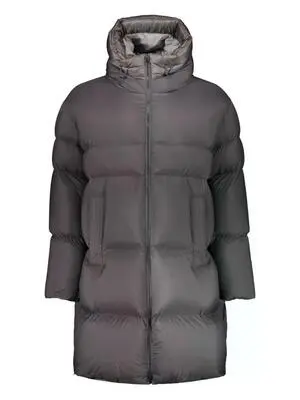 Herno Padded Hooded Coat - Grey