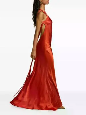 Arcina Ori Monique Asymmetric Gown - Red