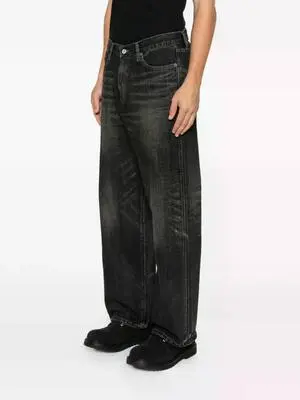 NEIGHBORHOOD Belt-loop Wide Leg Jeans