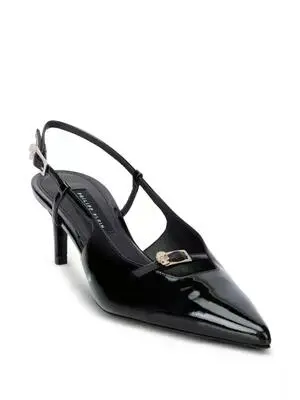 Philipp Plein Pointed-toe Slingback Pumps