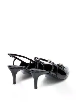 Philipp Plein Pointed-toe Slingback Pumps