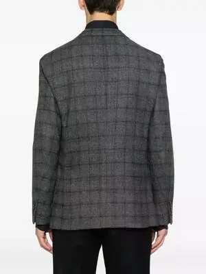 Boglioli Check-pattern Button Blazer