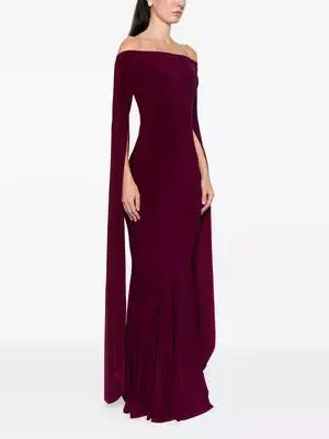 Norma Kamali Long-sleeve Maxi Dress