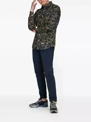TINTORIA MATTEI 954 Chains-print Shirt
