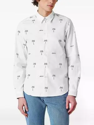 Paul Smith Palm-tree Print Shirt