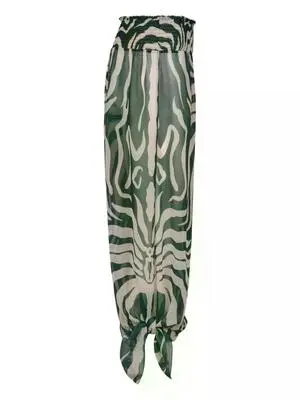 Johanna Ortiz Zebra-stripe Trousers