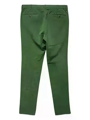 PT TORINO Flat-front Straight-leg Trousers