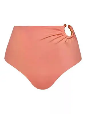 Johanna Ortiz Taita Ring-detail Bikini Bottom - Pink