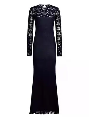 Etro Fringe Evening Dresses