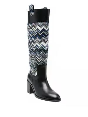 Missoni 75mm Sophie Zigzag Boots