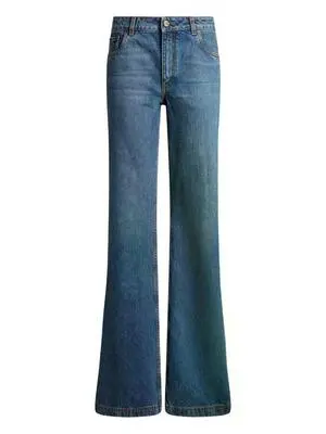 Etro Pegaso Embroidered Jeans