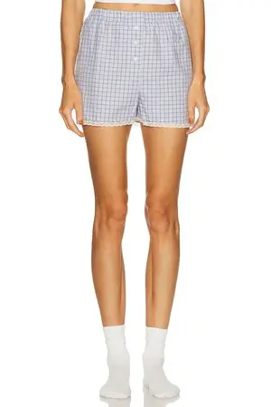 COU COU Boxer Short - Blue Check
