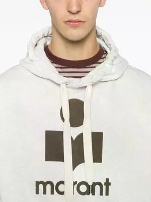 MARANT Logo-detail Hoodie