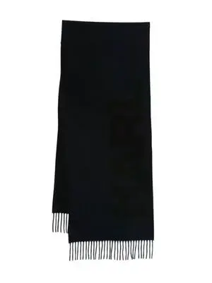 Karl Lagerfeld Fringed Scarf - Blue