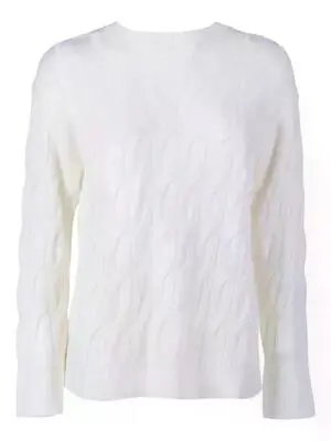 Max Mara Cable Knit Sweater