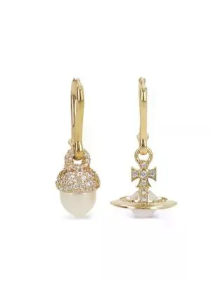 VIVIENNE WESTWOOD Lucille Orb Drop Earrings