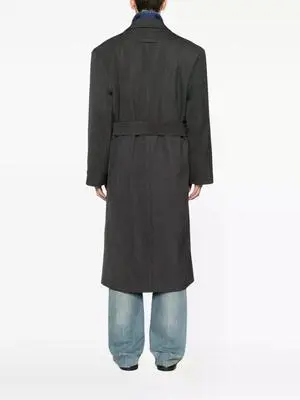 Fear Of God Belted Coat - Grey
